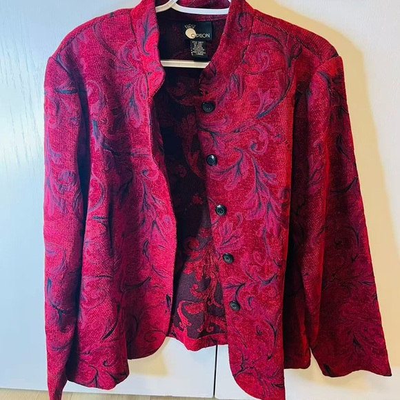 Doncaster | Jackets & Coats | First Option Doncaster Red Blazer With ...